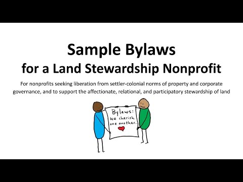 Sample Bylaws Tour