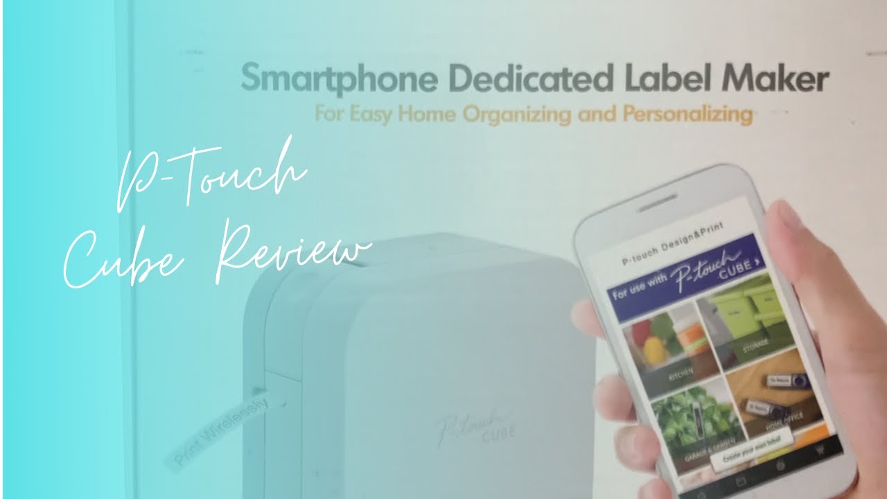 Brother P-touch Cube Review | tutorial | Tips and Tricks