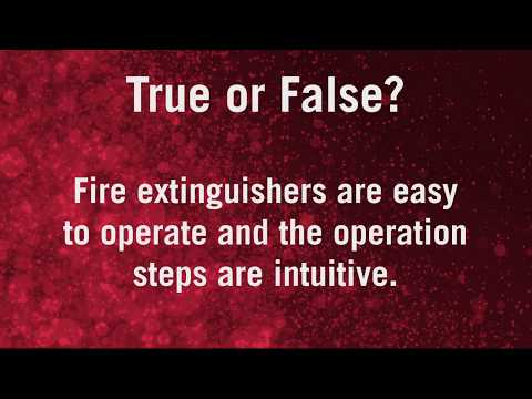 Fire Extinguisher Quiz for Building Owners