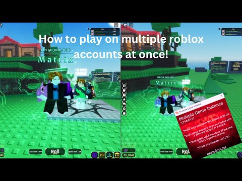 How To Play On Multiple Roblox Accounts At The Same Time (QUICK & EASY TUTORIAL)