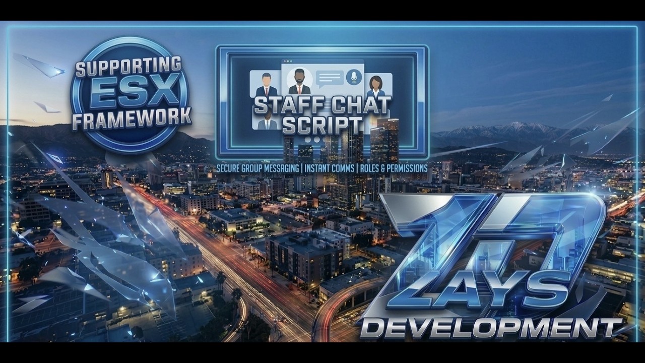 FiveM - Staff Chat Script [Standalone]