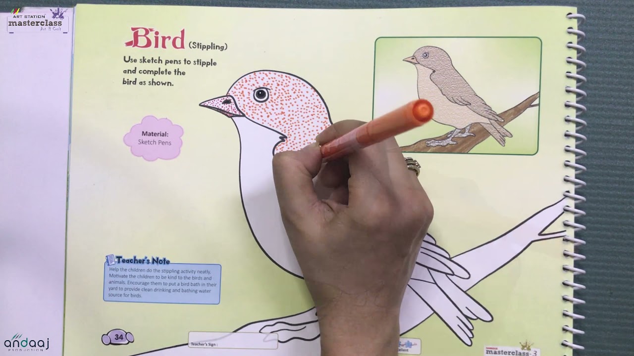 Masterclass Art & Craft Tutorial | Class 3 | Activity  | Art Station