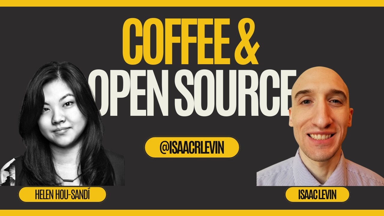 Coffee and Open Source Conversation - Helen Hou-Sandí