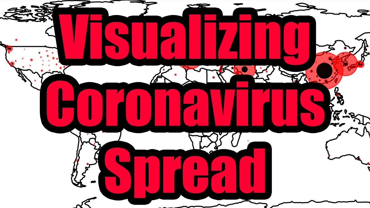 😷 Visualize Coronavirus Data - Download Raw COVID-19 Data - Visualize Spread & Outbreak Using Python