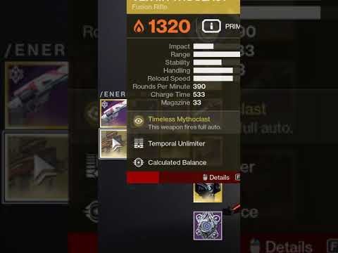 Dismantling a VEX MYTHOCLAST #destiny2 #shorts