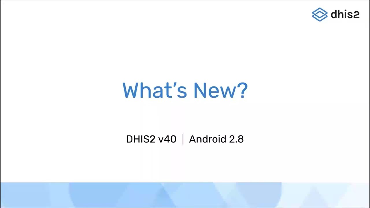 DHIS2 V40 - Introduction (Part 1)