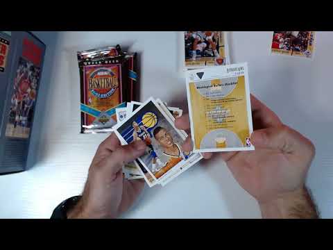 1991-92 Upper Deck Basketball Cards Locker Series #4 of 6 Unboxing | Michael Jordan
