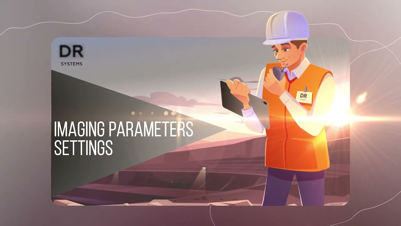 Imaging parameters settings  in DR-SOFT®.