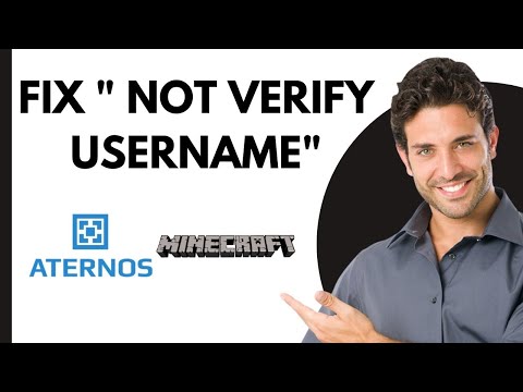 How to Solve Failed to Verify Username in Minecraft Aternos (EASY!)