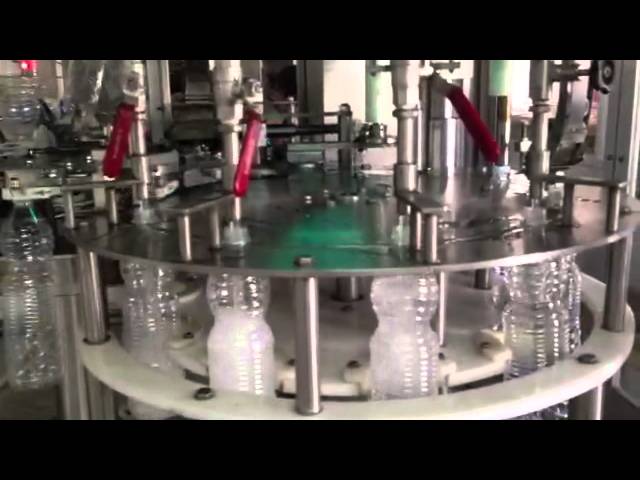 Drinking Water Packing Machine - Automatic Bottle Rinsing Filling And ...