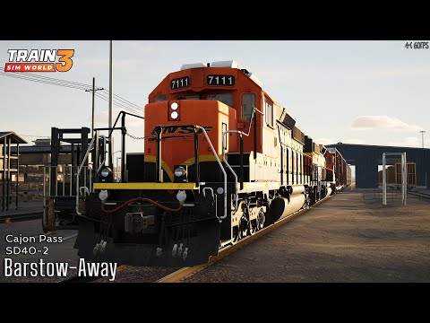 Steam Community :: Video :: Barstow-Away - Cajon Pass - SD40-2 - Train Sim World 3