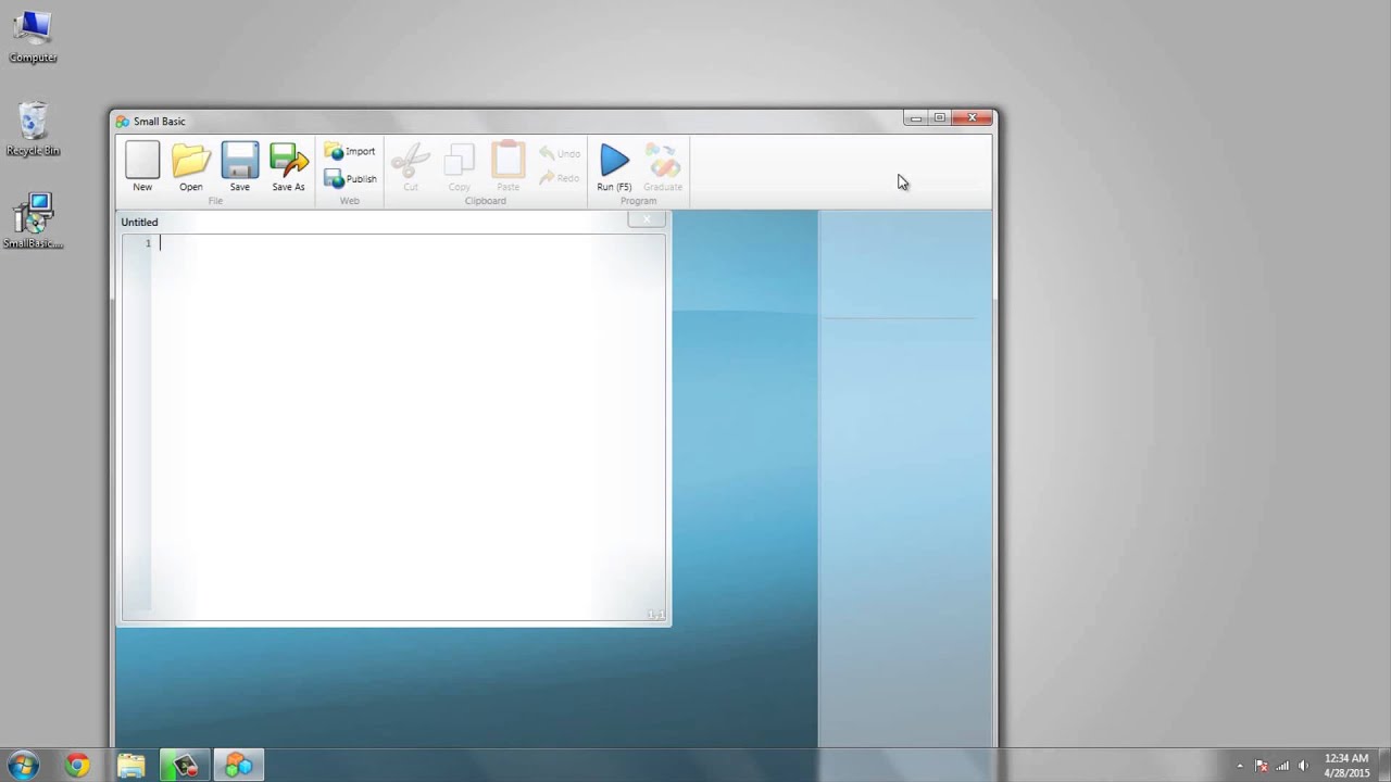 Install Microsoft Small Basic