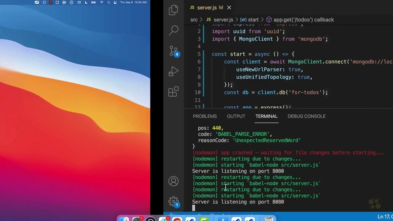13  Loading Data from MongoDB || Full Stack React Development
