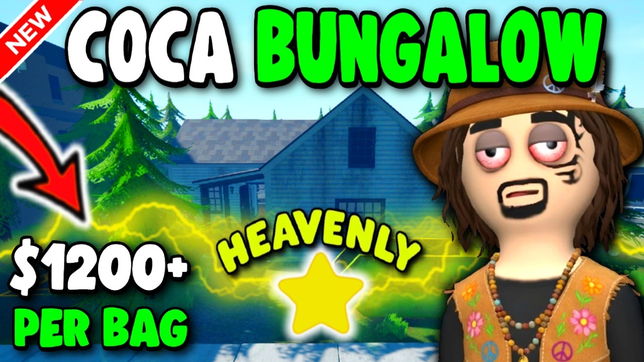 *NEW* Coca Bungalow Setup - Heavenly Quality - Fully Automated Build - Schedule 1 (Full Tutorial)