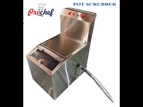Scrubber Machine - Motorized Pot Scrubber Machine Manufacturer from Mumbai