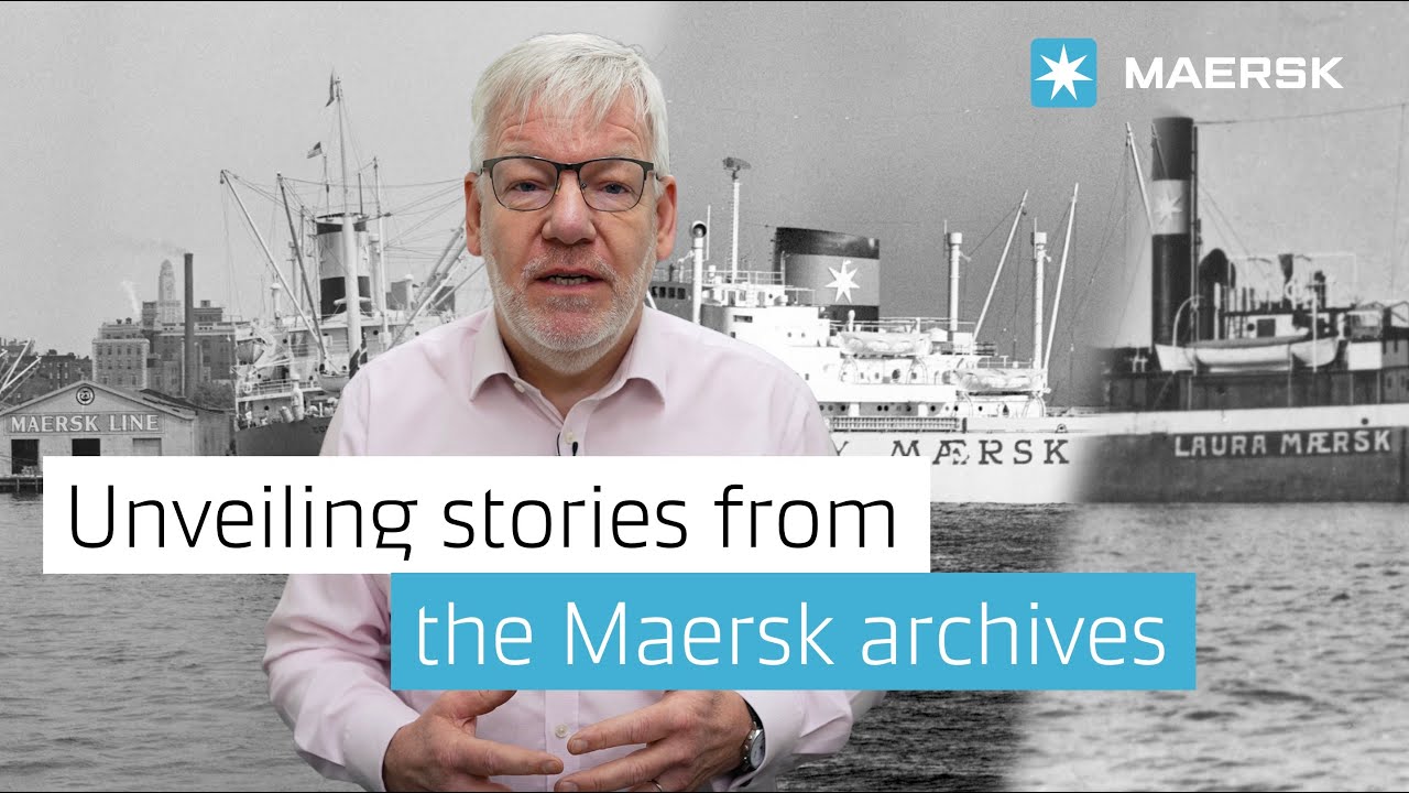 A visit to the Maersk archives | Maersk 120 years