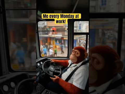 Monday work memes. #monday #funny #animal #video #trending #shorts #viral #fyp #fypシ゚viral #dsai #ai
