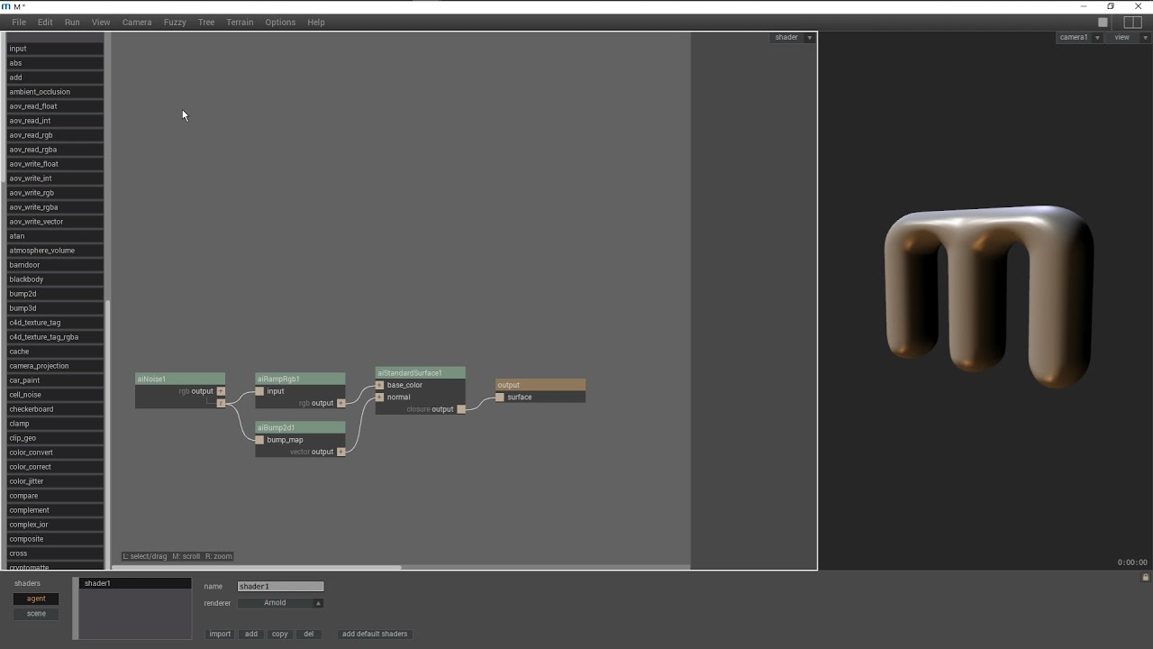 6-1c Importing shaders from Maya