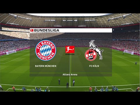 BAYERN MUNICH vs FC KOLN | Matchday 2 - Bundesliga 2021/22 | Realistic Gameplay