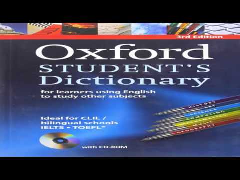 Oxford Student's Dictionary