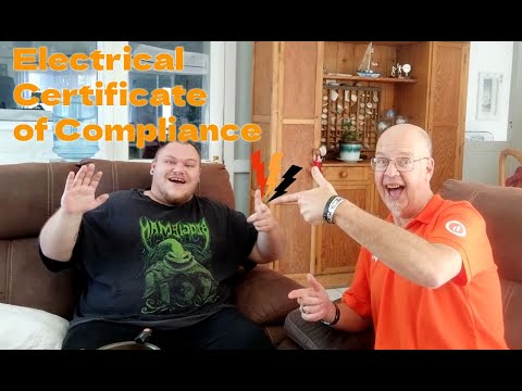 The Electrical Certificate of Compliance