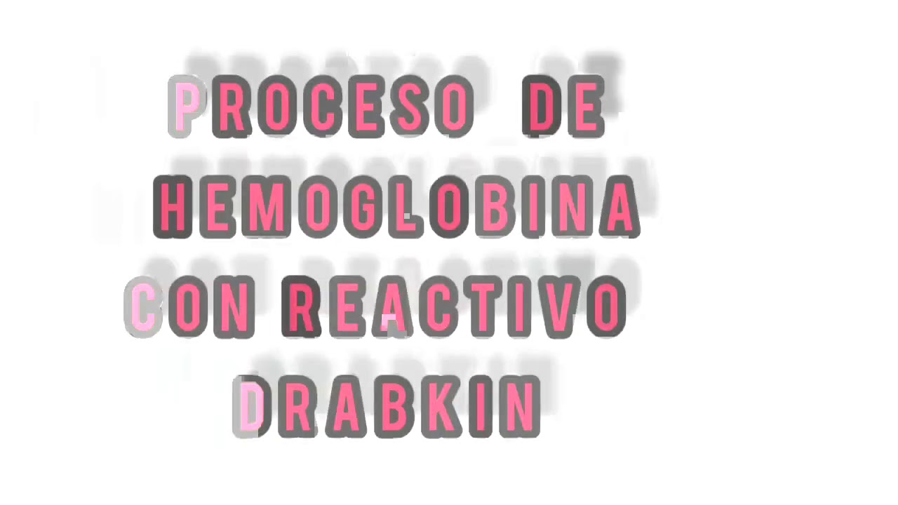 ¿Qué es el método Drabkin? – VALETRY