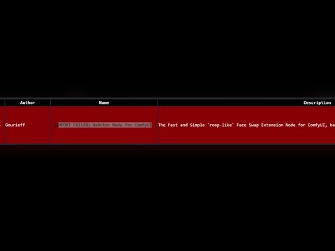 Import Failed ReActor Node Fix Part 2 (How to Resolve: InsightFace File Does Not Exist)