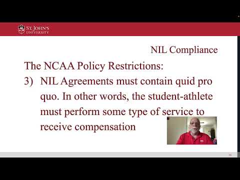 NIL Compliance - The NCAA