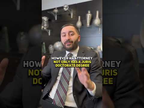 Lawyer vs. Attorney? #lawyer #law #facts #tips #social #shorts