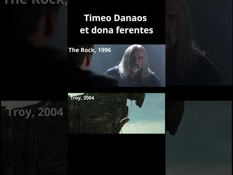The Rock Troy, Did You Know? The Famous Latin Phrase 'Timeo Danaos et dona ferentes'?