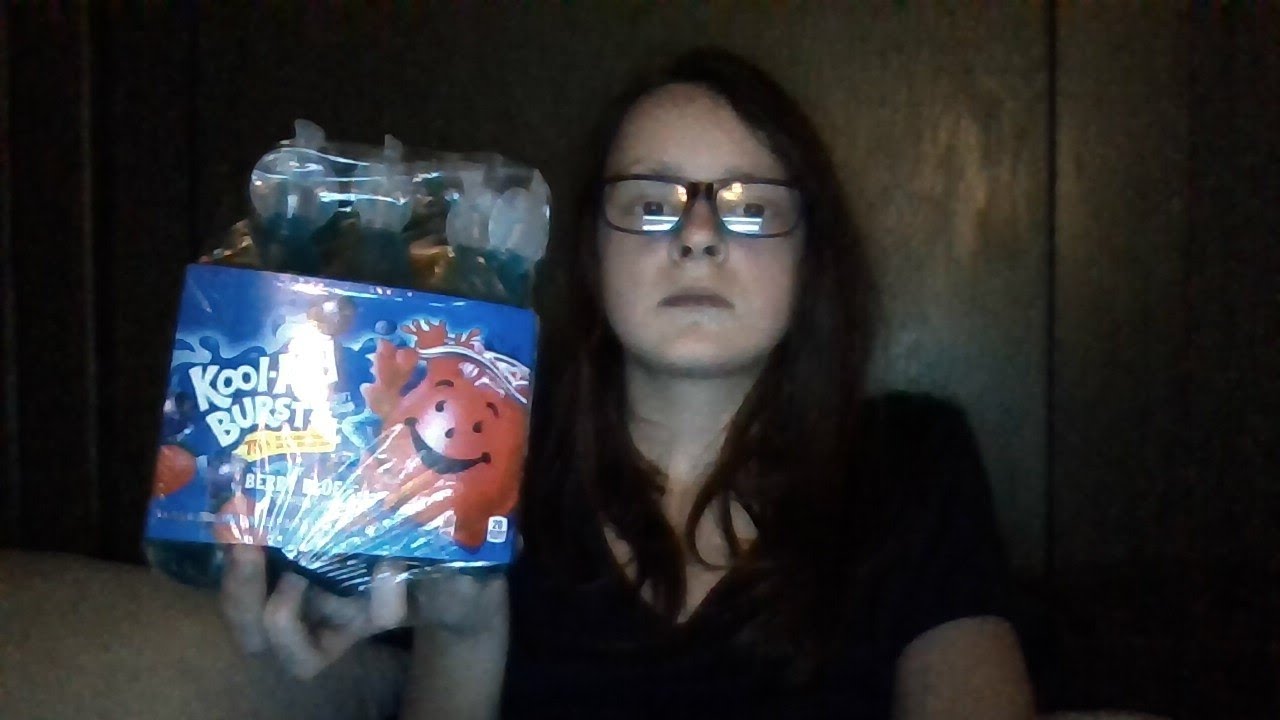 KOOL-AID BURSTS BERRY BLUE: TASTE TEST!!!!!