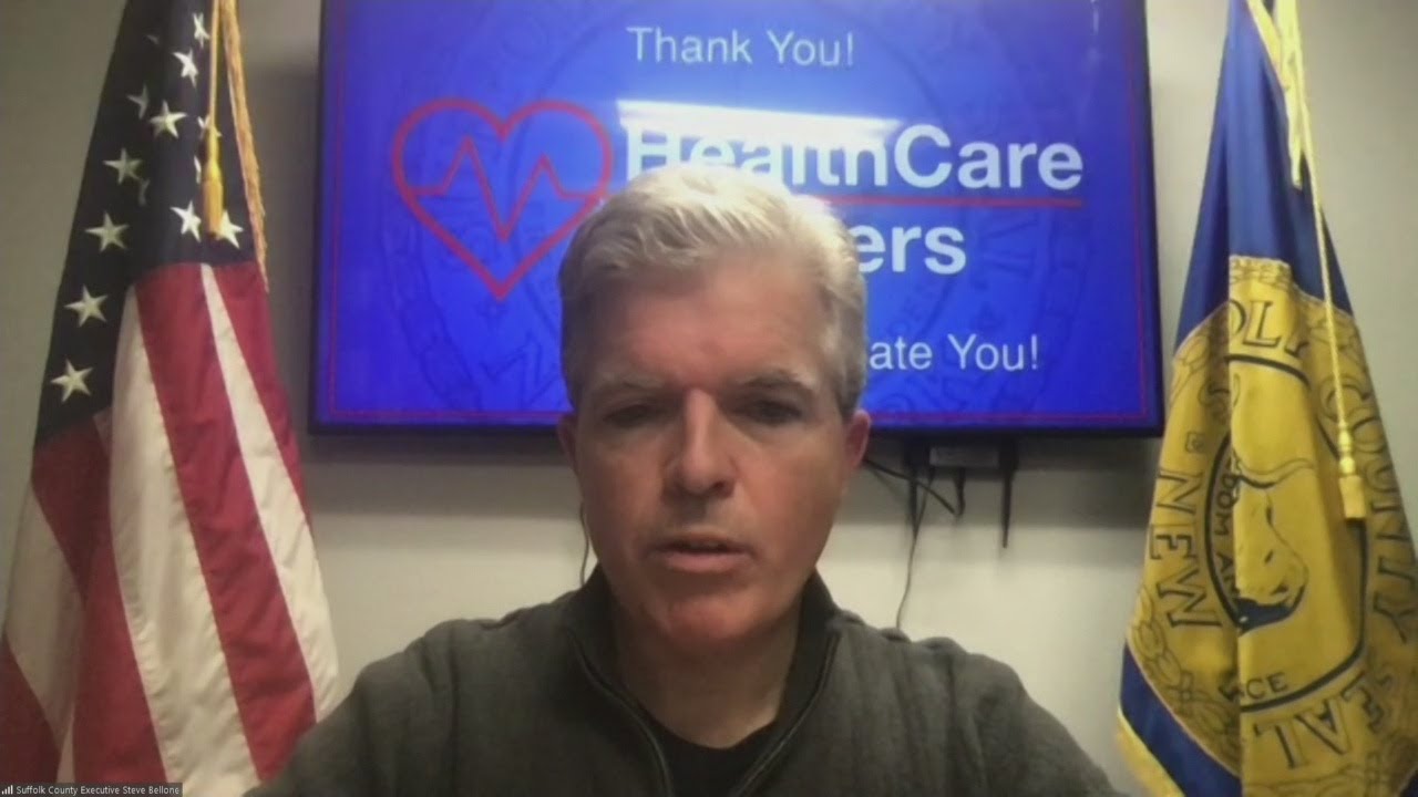 Coronavirus Update: Suffolk County Executive Steve Bellone Gives Update