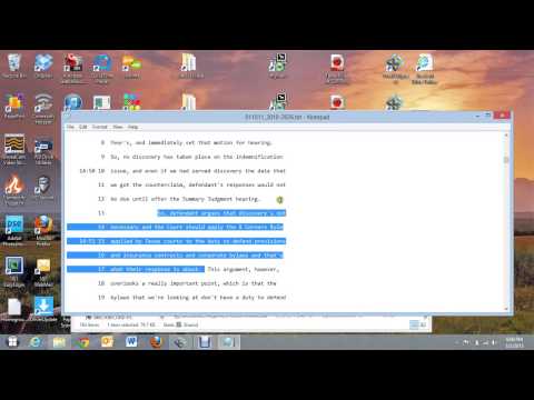 What is an ASCII or PDF
