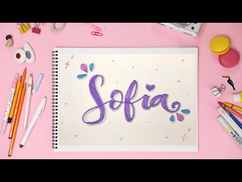 Como hacer tu nombre - Sofía