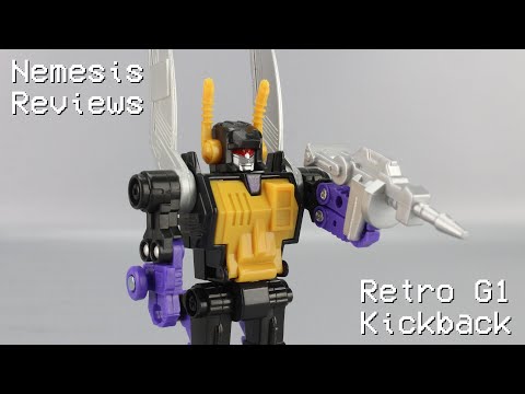 Nemesis Reviews Transformers Retro G1 Kickback (2023 reissue)