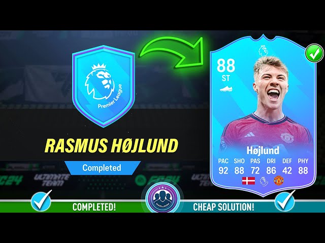 EA FC 24 Rasmus Hojlund POTM SBC: All tasks, cheapest solutions, and more
