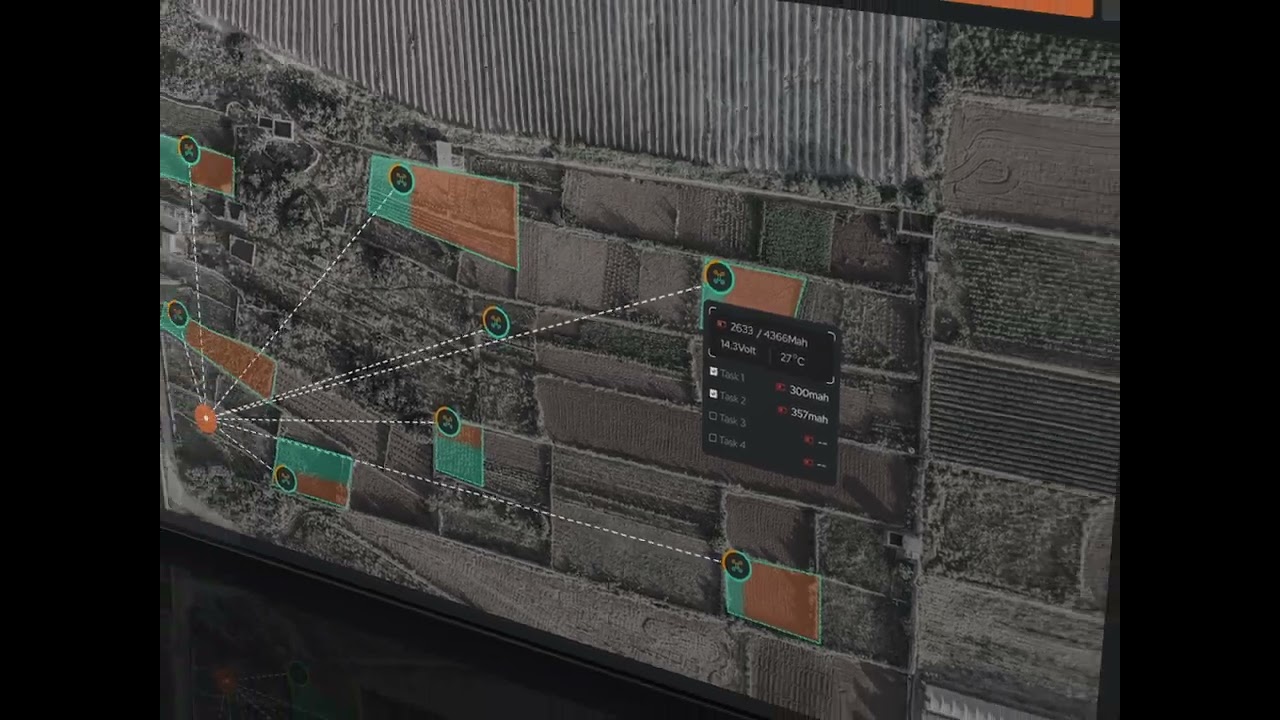 Design Inspiration: Scheduler Drone Interface Design Dashboard by George Railean