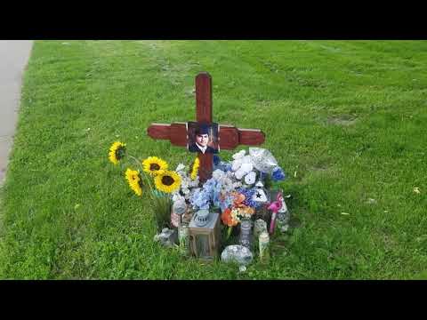 Road side memorials--anthony macedo--chicago,illinois.