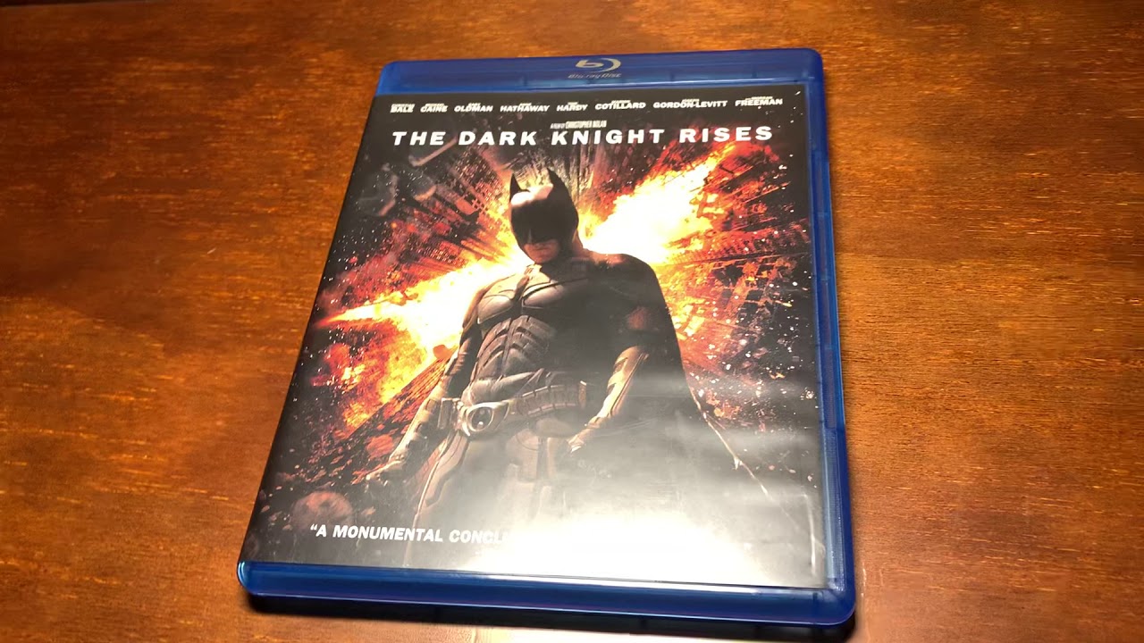 The Dark Knight Rises - Blu-ray - Unboxing