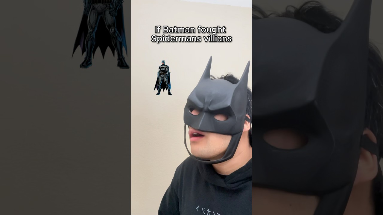 If Batman fought Spidermans villians #batman #spiderman #marvel #dc