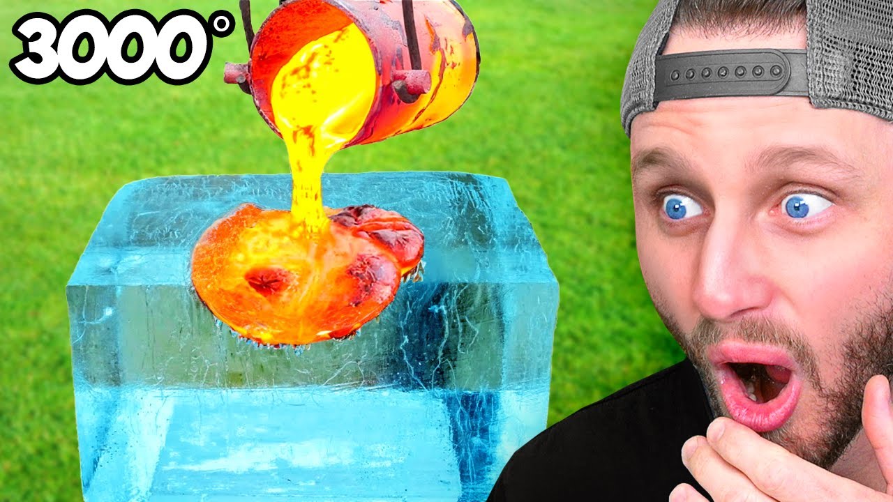 Lava VS Everyday Objects