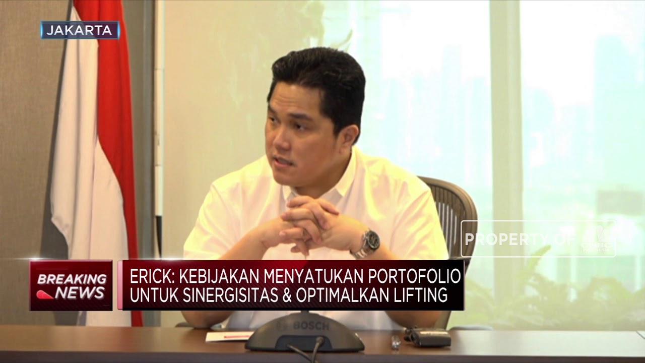Rombak Direksi Pertamina, Ini Penjelasan Erick Thohir