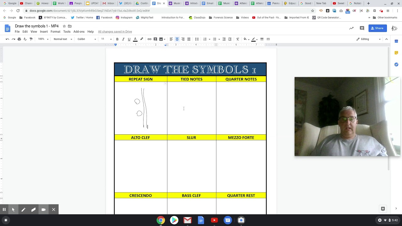Tutorial - Draw the Symbols Worksheet