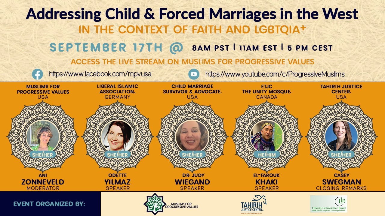 MPV Event on Forced/Child Marriages in the West