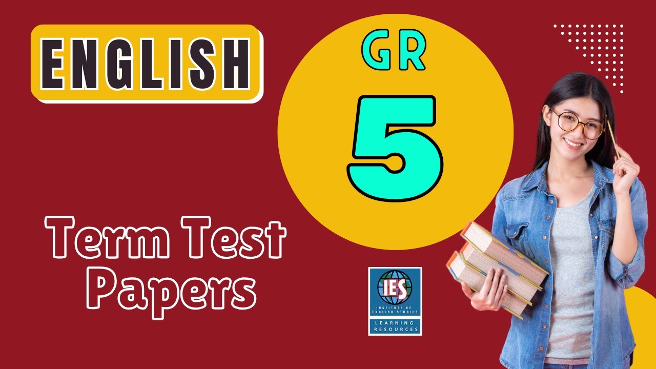 Grade 5 English | Provincial Past Papers | 2021 | Term 2 #exam