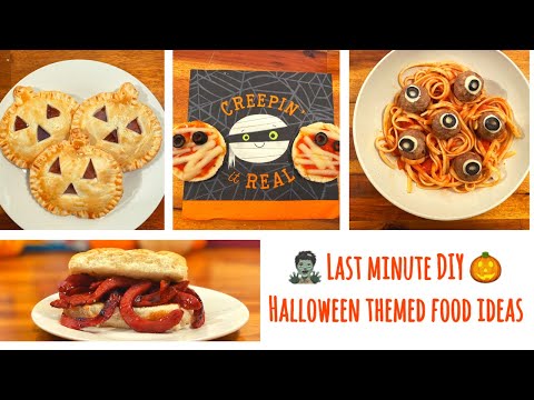 Last minute DIY Halloween Themed Food Ideas | Fall Themed Food Ideas