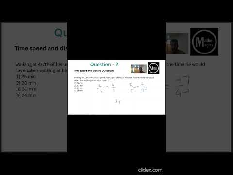 Use Ratio to solve such Questions in Seconds 😎 | Time, Speed and Distance | Short-Trick Method