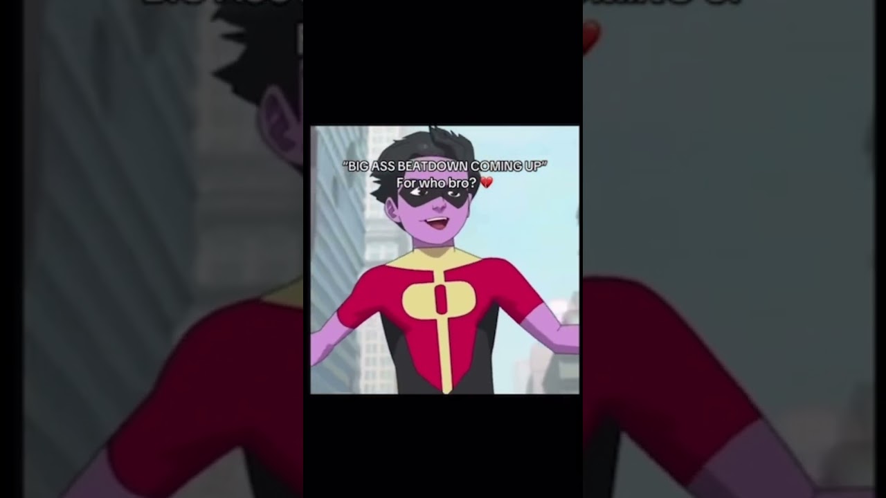 “BIG ASS BEATDOWN COMING UP!” #invincible #2025 #memes #conquest #oliver
