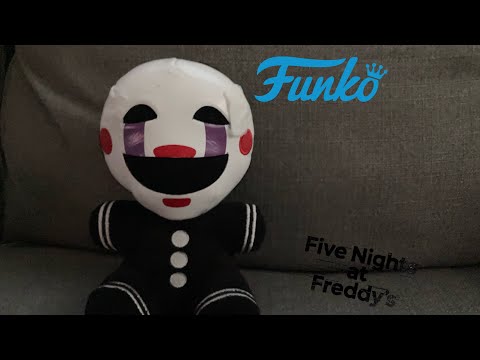 Five nights at Freddyโs plush Marionette/puppet Review!! Funko Amazon!
