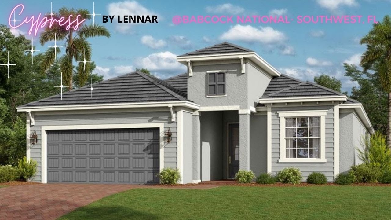 Cypress Floorplan | Model Home Tour | Webbs Reserve | Lennar | Babcock Ranch, FL